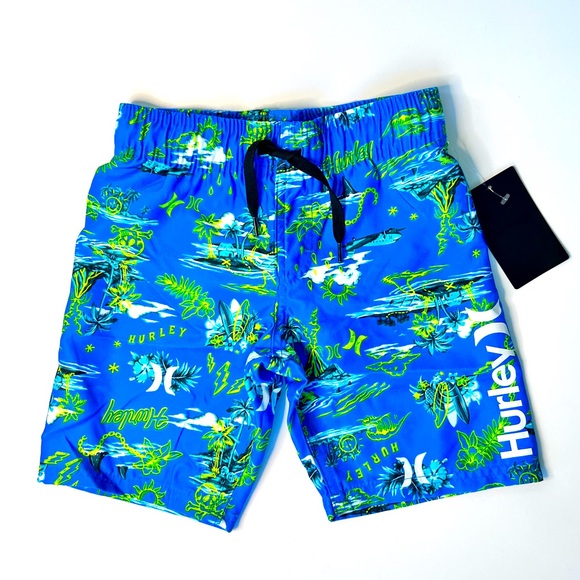 Hurley | Swim | Hurley Boys Swim Board Shorts Size 5 Nwt | Poshmark